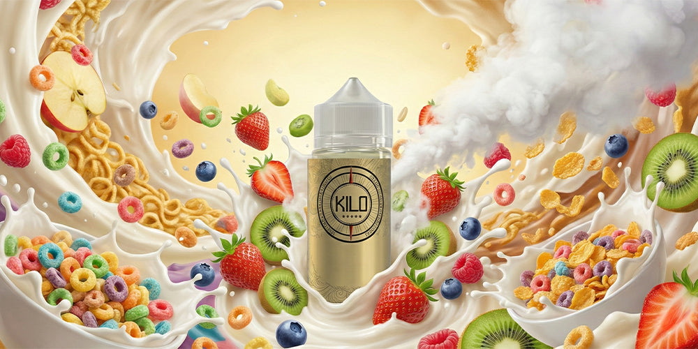 Kilo E-Liquid Guide: Milk, Cereal & Fruit Flavor Breakdown — EJV Distro