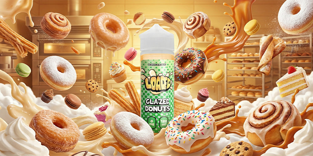 Loaded E-Liquid Guide: Donuts, Desserts & Glazed Bakery Flavors — EJV ...