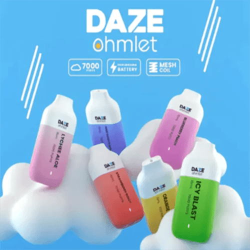 7 Daze Ohmlet Disposable 7000 Puffs (10 PACK) 5% Nicotine — EJV Distro