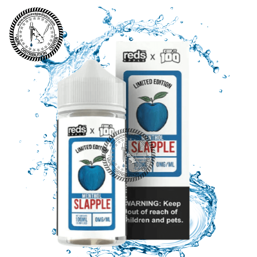 7 DAZE X KEEP IT 100 VAPE JUICE- SLAPPLE MENTHOL 100ML — EJV Distro