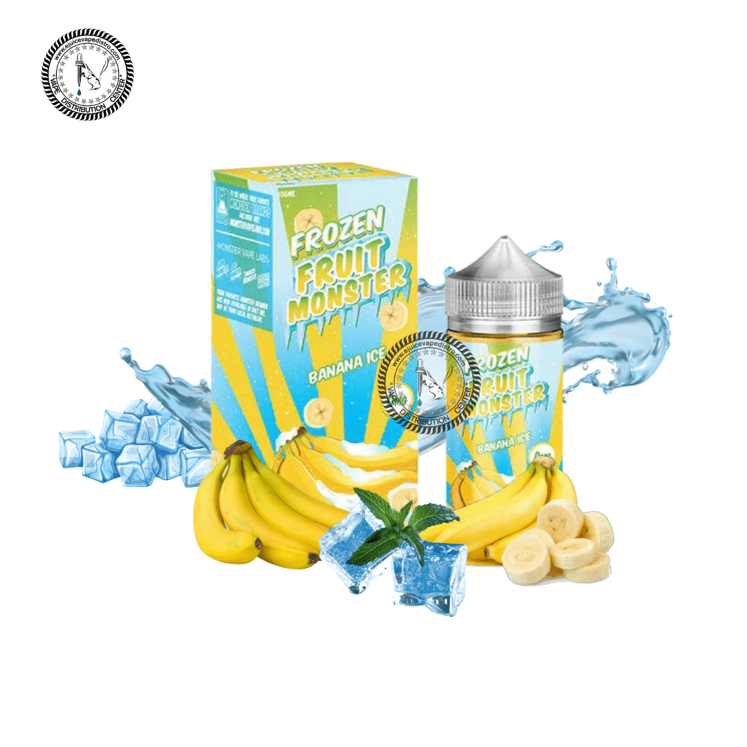 Frozen Fruit Monster Banana Ice Vape Juice 100ML $9.95 — EJV Distro