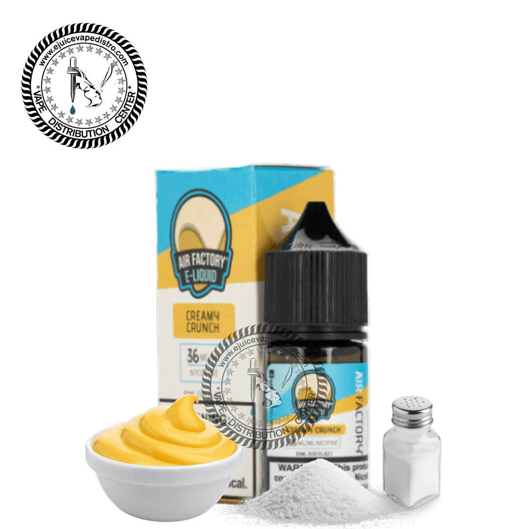 Creamy Crunch Vape juice by Air Factory Salts 30ML — EJV Distro