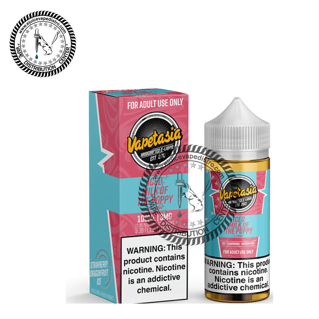 ICED Milk of the Poppy Vape Juice by Vapetasia 100ML – EJV Distro