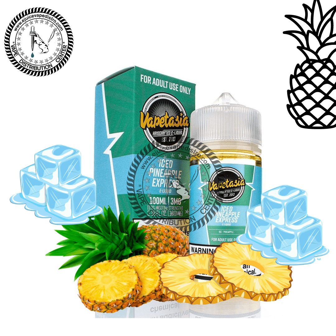 ICED Pineapple Express Vape Juice by Vapetasia 100ML – EJV Distro