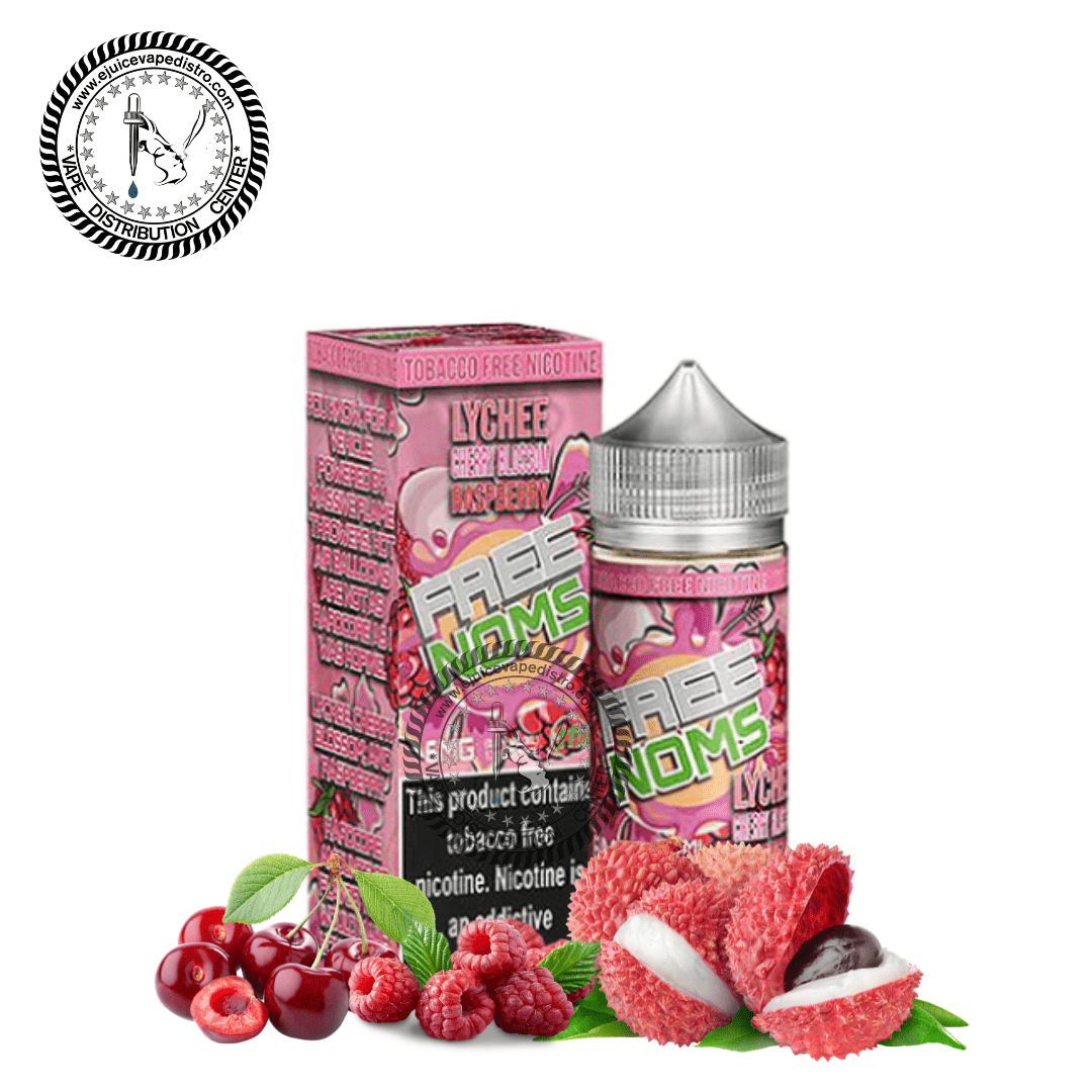 Lychee Cherry Blossom Raspberry Ejuice by Free Noms 120ML — EJV Distro