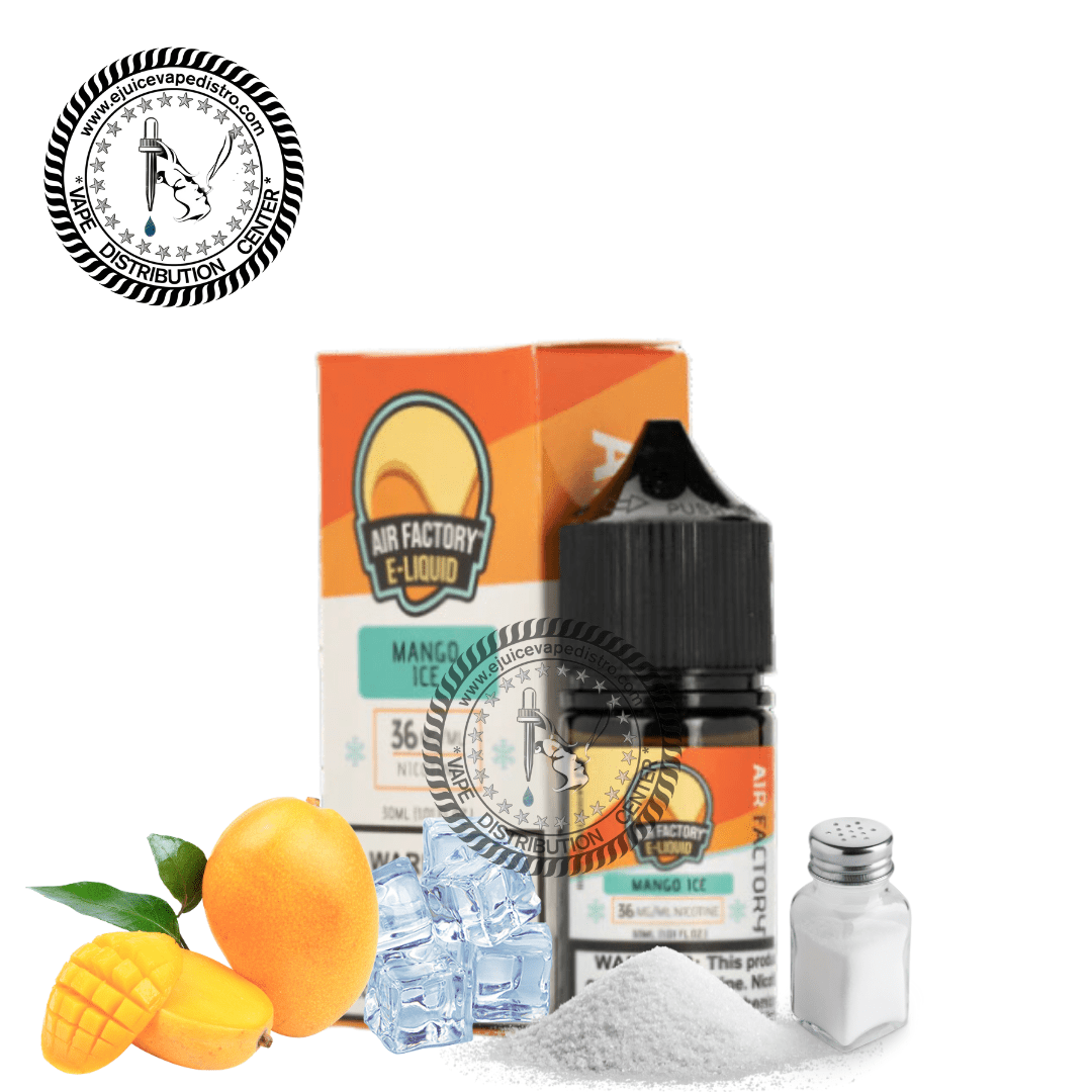 Mango Ice Vape Juice by Air Factory Salts 30ML – EJV Distro