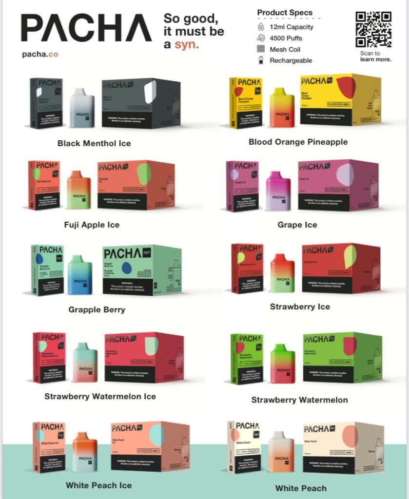 Pachamama Syn Vape Disposable 4500 Puffs — EJV Distro