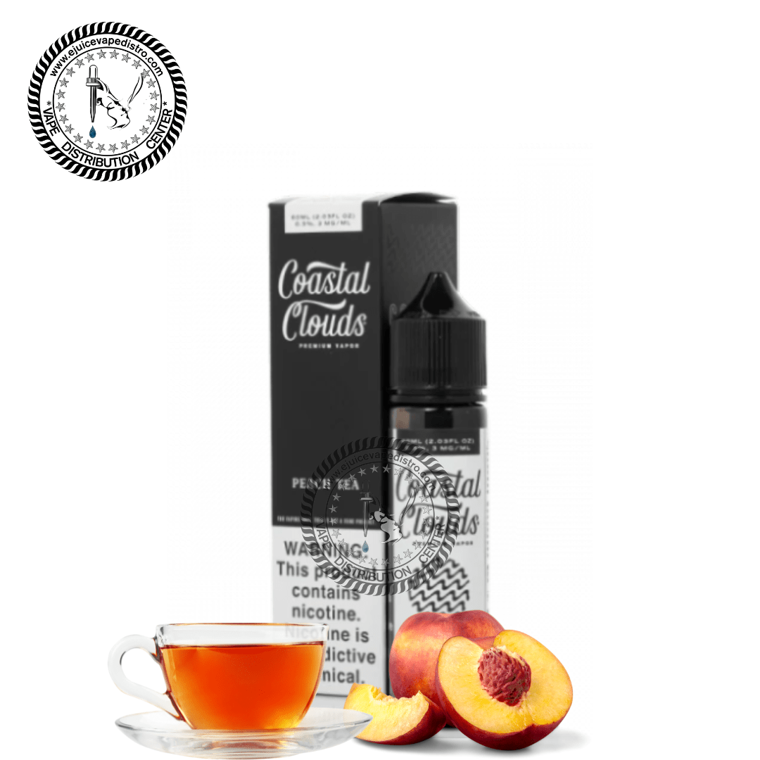 Peach Tea Vape Juice by Coastal Clouds 60ML E-Liquid — EJV Distro