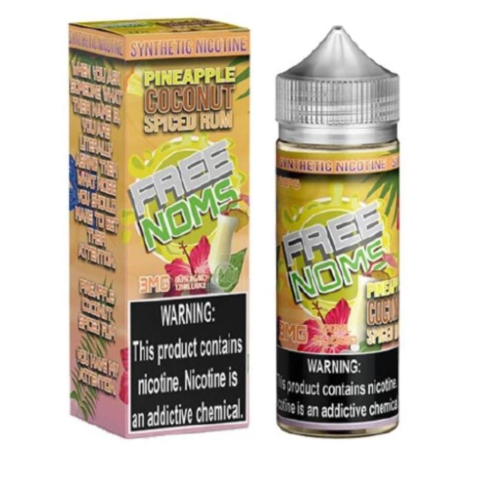 Pineapple Coconut Spiced Rum Vape Juice by Free Noms X2 120ML — EJV Distro