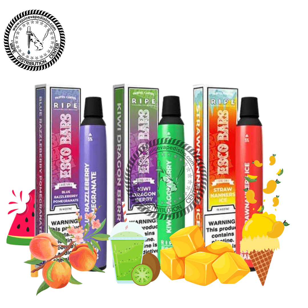 Esco Bars 2500 Puffs 6ml Salt Nic Mesh Coil Disposable — EJV Distro