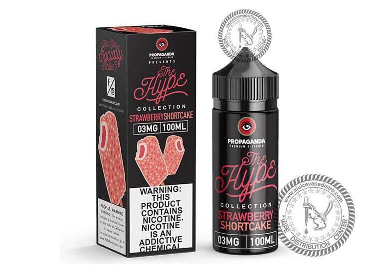Strawberries A LA Mode by Propaganda Hype Collection 100ML – EJV Distro