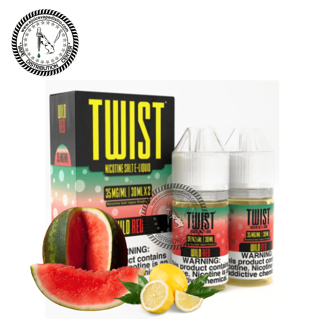 Wild Red Vape Juice by TWIST Salt 60ML — EJV Distro